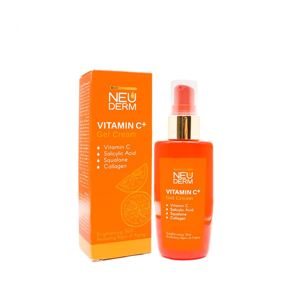ژل کرم روشن کننده پوست ویتامین سی پلاس C+ نئودرم NEUDERM | سایت مدیاژ
