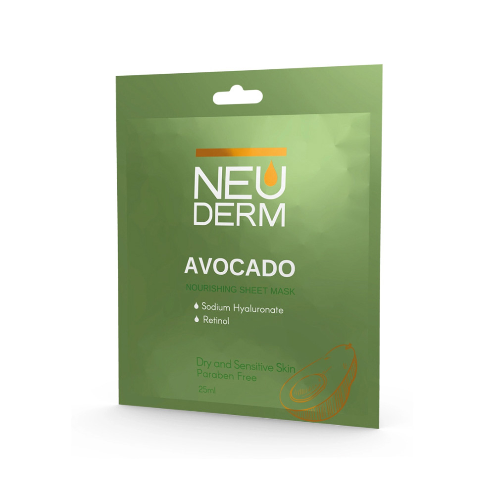 ماسک صورت ورقه ای نئودرم آووکادو | فروشگاه اینترنتی مدیاژ